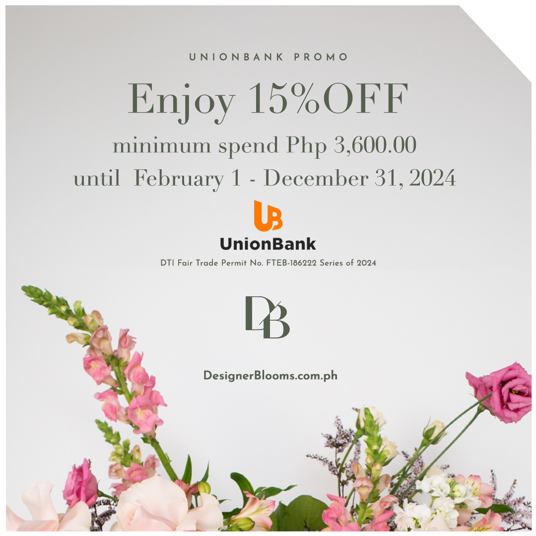Promotion - UnionBank – Designer Blooms PH